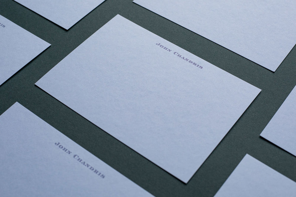 Luxury Bespoke Personal Stationery The Wren Press Mayfair