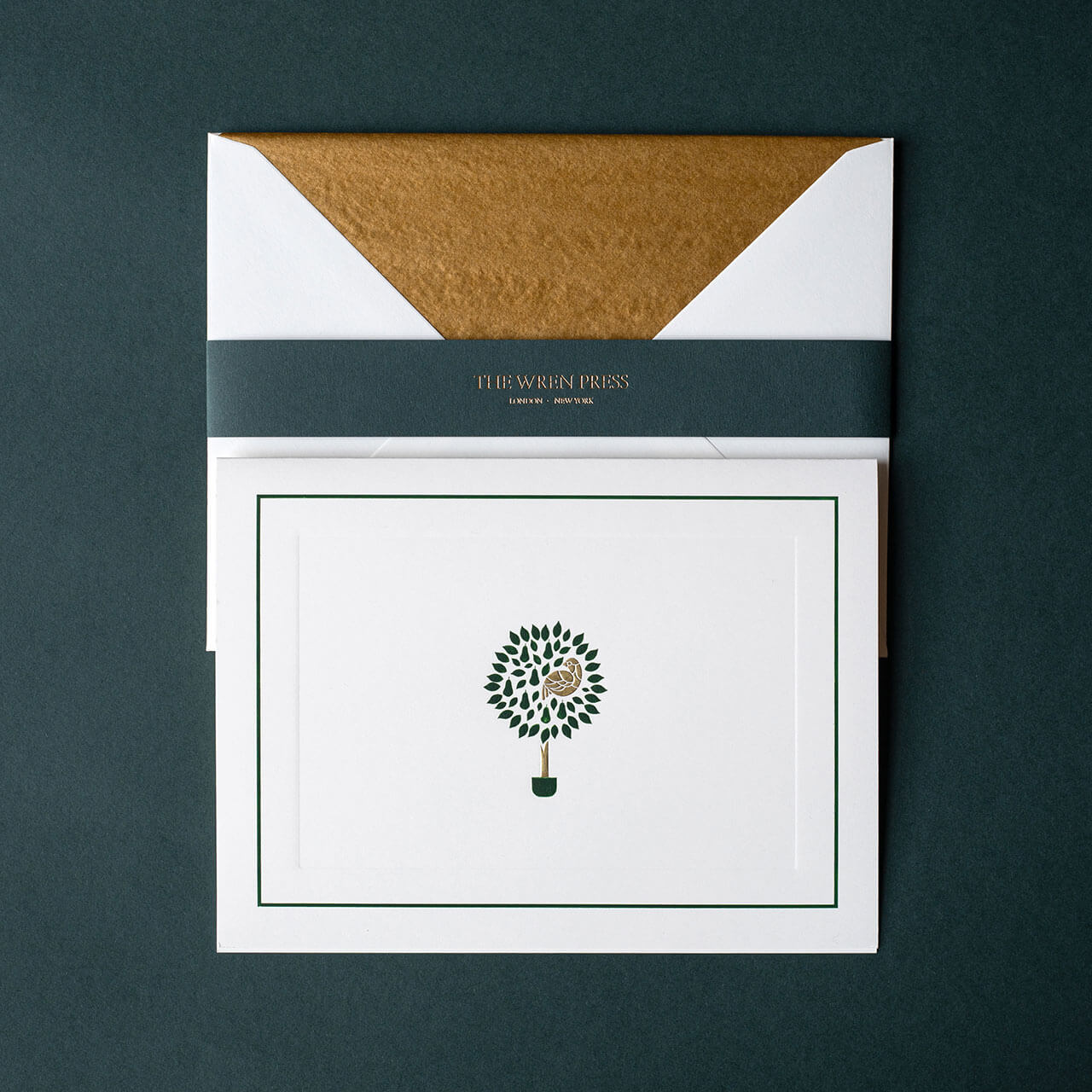 Partridge in a Pear Tree Engraved Christmas Card | The Wren Press